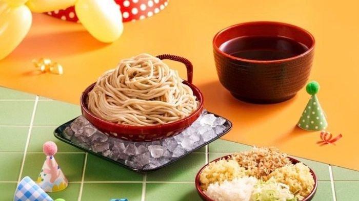 Ten Zaru Soba Mie dengan Kuah Celup dan Deretan Menu Jepang, Cocok ...