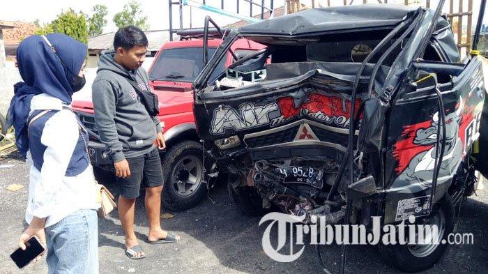 Kecelakaan Maut di Madura, Hendak Menyalip, Pickup Melaju Kencang hingga Tabrak Truk, Satu Tewas ...