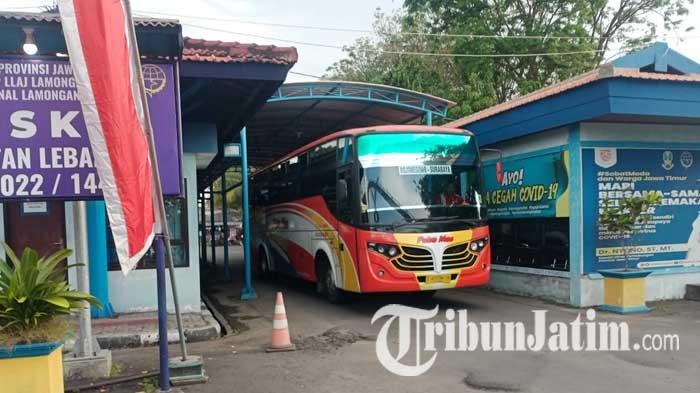 Terminal Lamongan Saat Arus Balik Lebaran Sepi, Banyak Penumpang ...