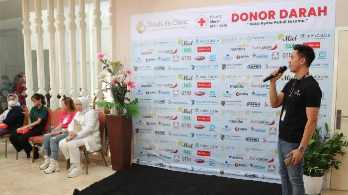 Bagian dari Kegiatan Sosial, Total Life Clinic Surabaya Gelar Donor Darah - Tribunjatim.com