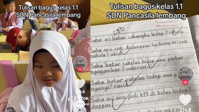 Tulisan Indah Bocah Kelas 1 SD Bikin Gurunya Kagum, Tak Berhenti Dapat ...