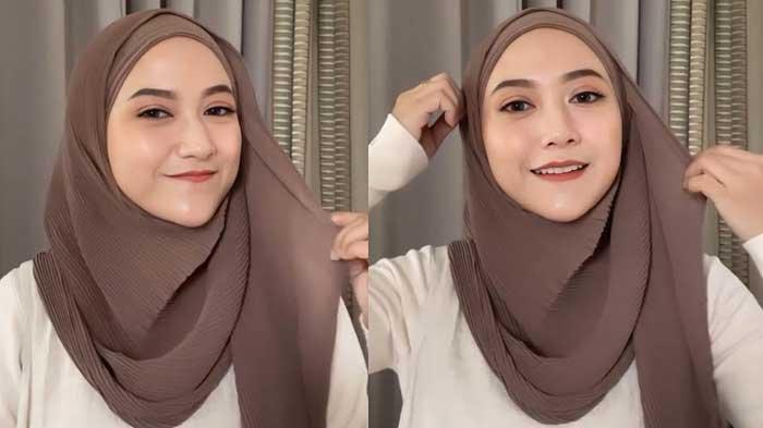 Tutorial Hijab Melayu ala Selebgram Khaerunnisa untuk Hari Raya Idul ...