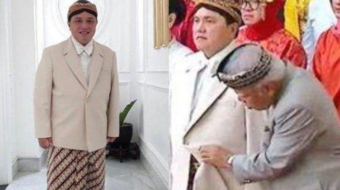 Makna Baju Erick Thohir yang Curi Perhatian Pak Bas saat HUT ke-78 RI ...