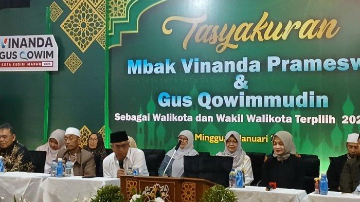 Mbak Vinanda dan Gus Qowim Gelar Tasyakuran usai Ditetapkan Jadi Wali Kota Terpilih 2025-2030 ...