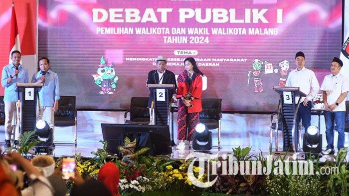 Debat Perdana Pilkada Malang 2024, Tiga Paslon Adu Gagasan soal Memajukan Pendidikan ...