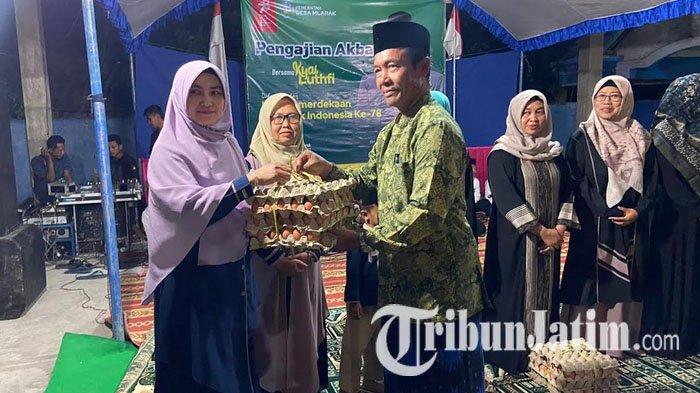 Rayakan HUT RI ke-78 ala Warga Desa Mlarak Ponorogo, Gelar Pengajian ...