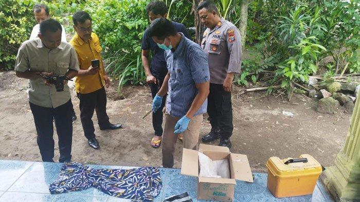 Curiga Lihat Gundukan Tanah di Halaman Rumah, Warga Kediri Syok Temukan Jasad Janin, Ada Daster ...