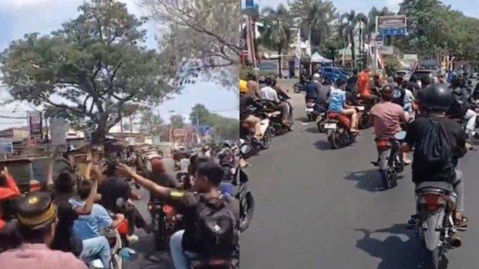 Rombongan Pengantar Jenazah Pakai Motor Knalpot Brong & Ugal-ugalan, Aksinya Bikin Warga Kesal ...