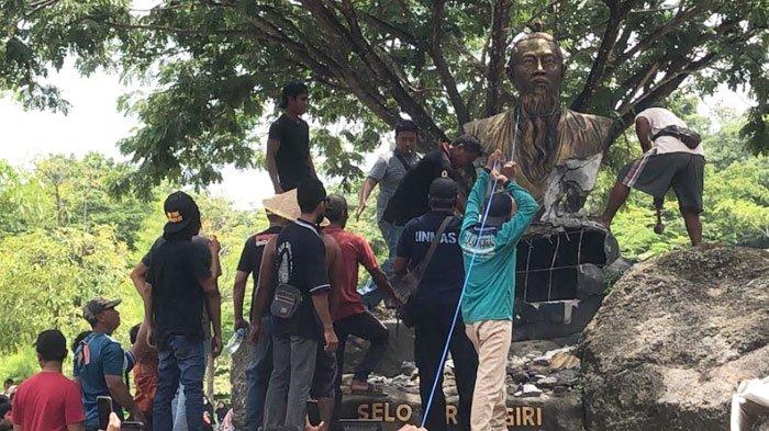 Nasib Wisata Setigi Usai Patung Mantan Kades di Gresik Dirobohkan Warga ...