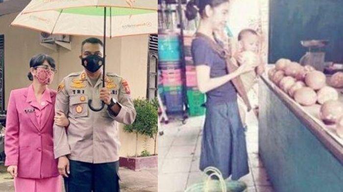 Nasib Artis Cantik 7 Tahun Jadi Istri Polisi, Gaya Belanja ke Pasar ...