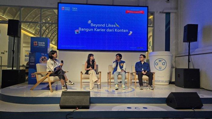 Bank Saqu Perkuat Ekosistem Content Creator di Surabaya, Gelar Roadshow 'Solopreneur Academy ...