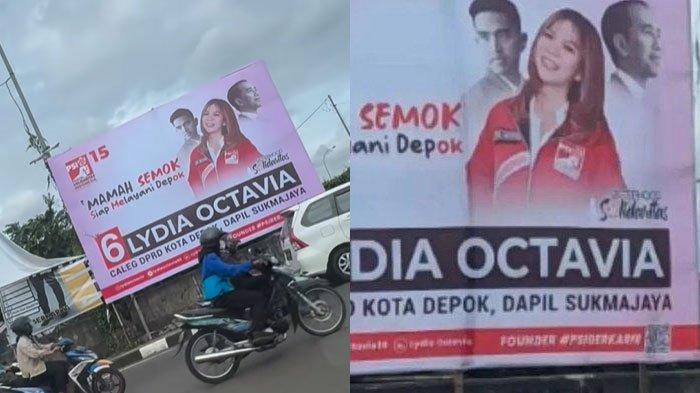 Banner 'Mamah Semok Siap Melayani Depok' Miliknya Banjir Hujatan, Caleg ...