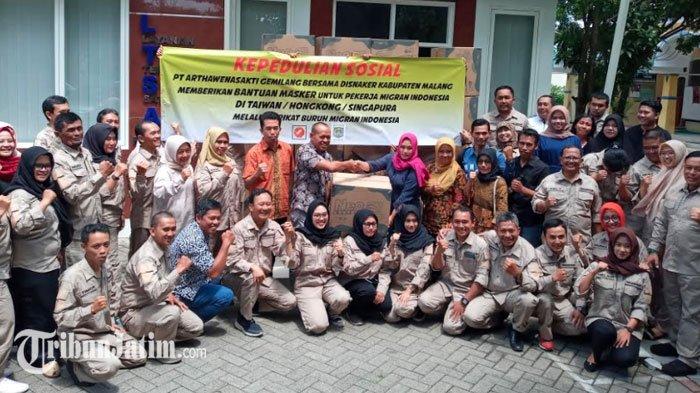 Salurkan 50 Ribu Masker ke 3 Negara, Perusahaan di Malang Harap TKI ...