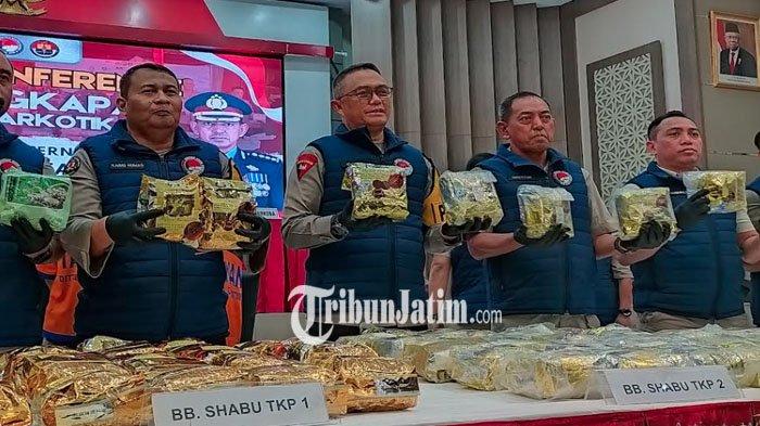 Polda Jatim Selamatkan Generasi Bangsa di Hari Anak Nasional, Gagalkan Penyelundupan 84 Kg Sabu ...