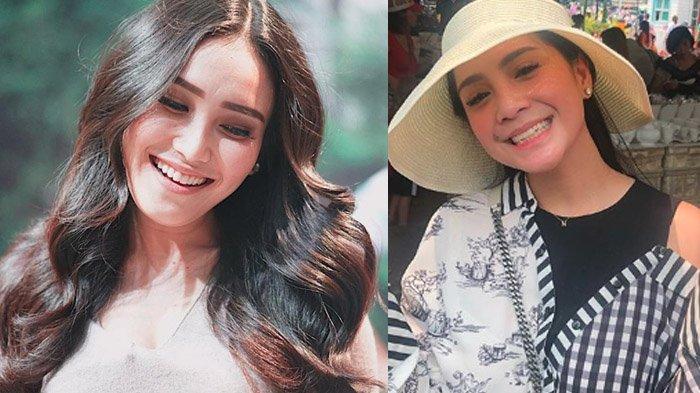 Beda Gaya Nagita Slavina Vs Ayu Ting Ting Hadiri Acara 7 Bulanan Sarwendah, Tampil Anggun dan ...