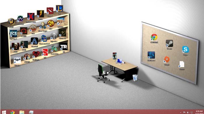 Super Duper Kreatif, 10 Tampilan Desktop Ini Bikin Melongo, Nomor 5 ...