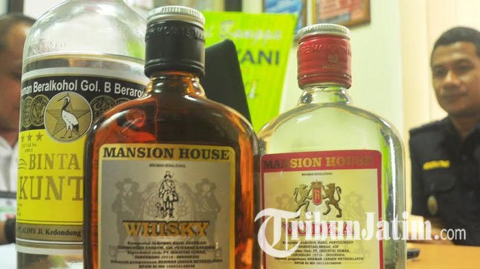 Bea Cukai Malang Amankan Ribuan Miras Ilegal Puluhan Juta - Tribunjatim.com
