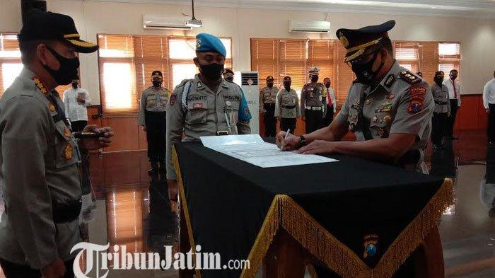 Polresta Malang Kota Gelar Upacara Pengukuhan Jabatan Wakapolresta Malang Kota - Tribunjatim.com