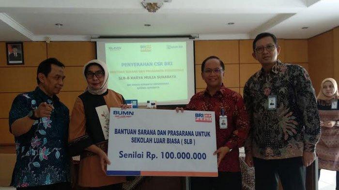 BRI Serahkan CSR Bina Lingkungan Untuk SLB-B Karya Mulya Surabaya ...