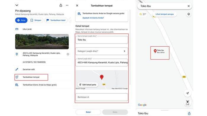 Panduan Menambahkan Nama Tempat di Google Maps untuk Toko, Penginapan ...