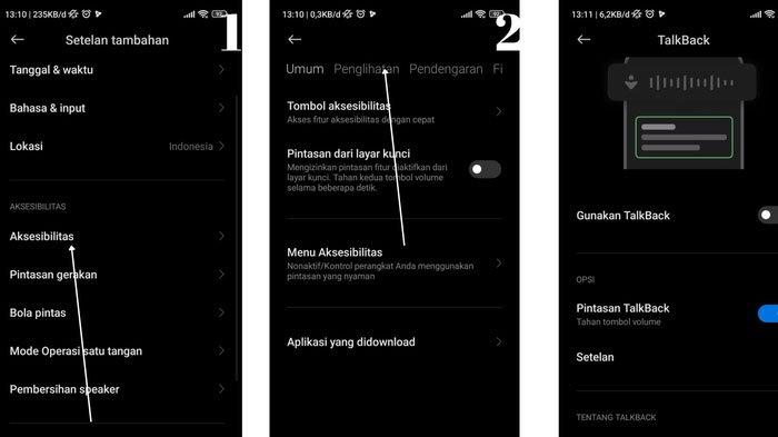 Cara Aktifkan Fitur TalkBack di Ponsel Android yang Digunakan Putri ...