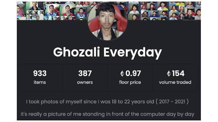 Viral Ghozali Jual Foto Selfie ke NFT, Dibeli Chef Arnold, Selfie ...