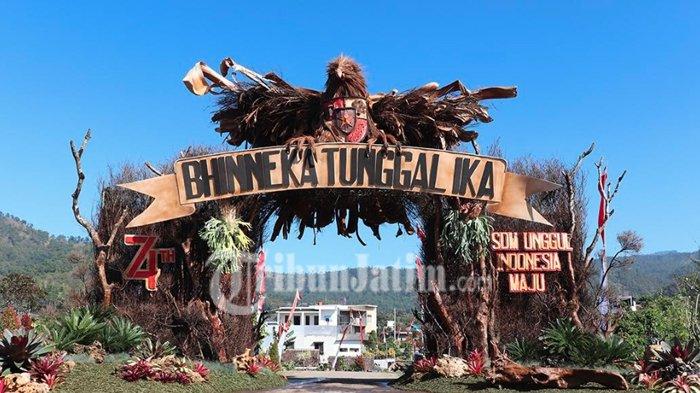 Gapura Garuda 4D Desa Sidomulyo Batu Menang Kategori Umum Festival Gapura Cinta Negeri 2019 ...