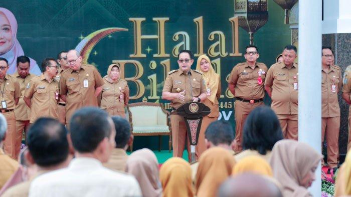 Halal Bihalal dengan ASN Pemprov, Pj Gubernur Adhy Ajak Semangat Bekerja : Maksimalkan Pelayanan ...