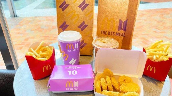 Harga Paket BTS Meal di McD dan Isi Menunya, Cek Cara Beli Lewat DriveThru hingga ShopeeFood ...