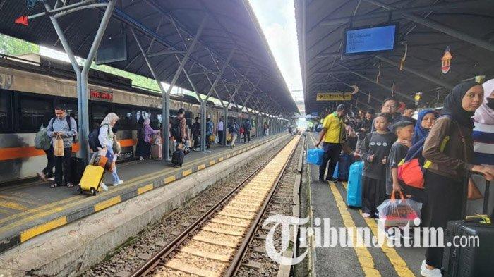 KAI Sebut Kebijakan Work From Anywhere Sukses Perlancar Arus Balik Lebaran 2025 - Tribunjatim.com