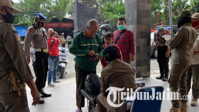 Maksimalkan Pencegahan Covid-19 di Nganjuk, Personel Gabungan Gelar ...