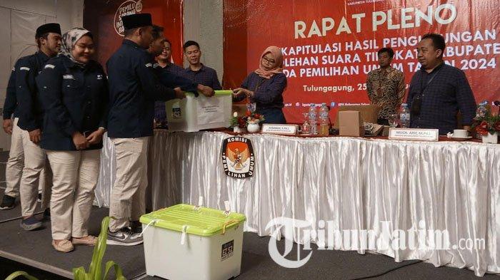 Hasil Rekapitulasi KPU untuk DPRD Tulungagung Dapil 2, Berikut Daftar Lengkap Caleg yang Lolos ...