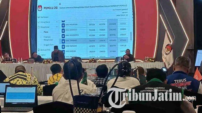 Tingkat Partisipasi Masyarakat di Jawa Timur dalam Pemilu 2024 Lampaui Nasional - Tribunjatim.com