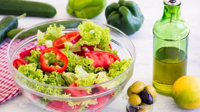 Cara Membuat Olahan Daun Selada Jadi Salad Sayur ala Jepang, Bikin Cuma ...