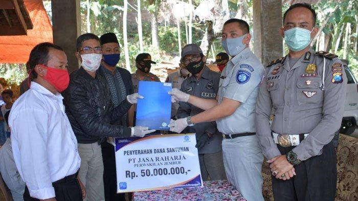 Lima Korban Kecelakaan Beruntun Di Silo Jember Dapat Santunan Jasa