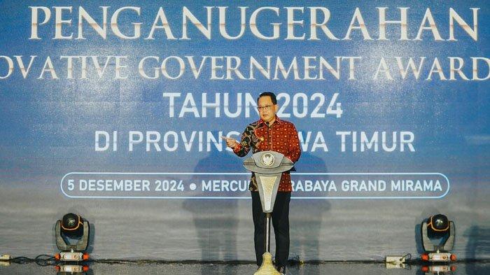 Jawa Timur Jadi Provinsi Terinovatif di IGA 2024, Pj Gubernur Adhy: Budaya Inovasi Sangat Luar ...