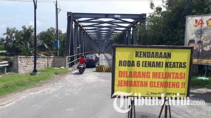 Timbul Keretakan, Jembatan Glendeng Penghubung Tuban-Bojonegoro Ditutup ... Timbul Keretakan, Jembatan Glendeng Penghubung Tuban-Bojonegoro Ditutup ...