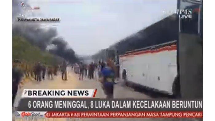 Kronologi Kecelakaan Beruntun di Tol Cipularang Purwakarta, Update Korban Tewas Jadi 9 Orang ...