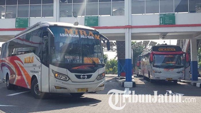Terminal Purabaya Bungurasih Beroperasi Kembali, 4 Bus Siap Berangkat ...