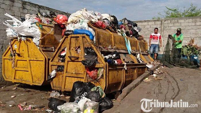 Dampak Pemblokiran TPA Segawe, Sampah Menumpuk di TPS Tengah Kota Tulungagung Karena Tak ...