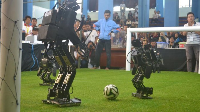 Meski ITS Surabaya Tak Jadi Juara Umum di Kontes Robot Indonesia 2017 ...