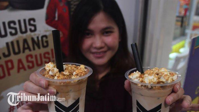 Nikmatnya Kopi Popcorn, Paduan Kopi Susu dan Popcorn Caramel yang Manis ...