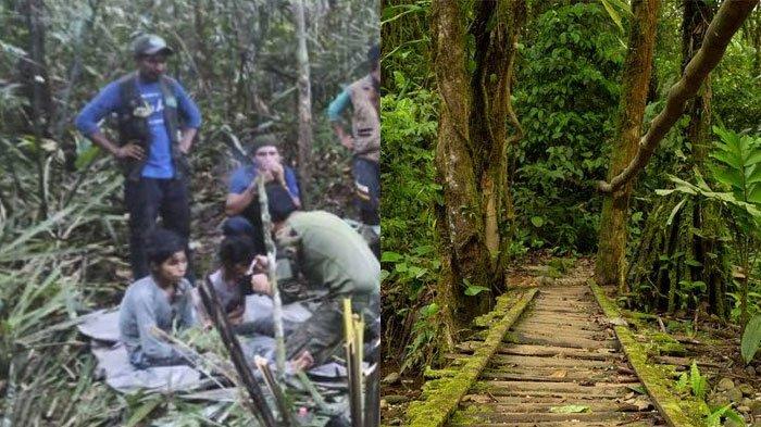 Kunci Selamatnya 4 Bocah Kolombia usai Hilang 40 Hari di Hutan Amazon, Anak Tertua Berperan ...