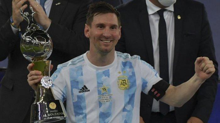 Lionel Messi Dedikasikan Gelar Juara Copa America 2021 untuk Diego ...