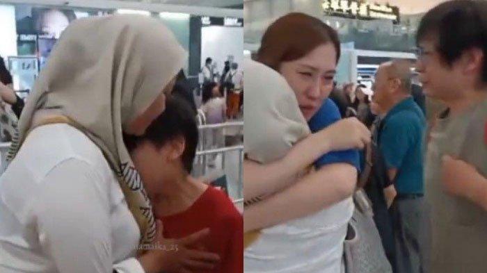 Majikan Nangis Sesenggukan ART Pulang ke Indonesia, Peluk Erat saat ...