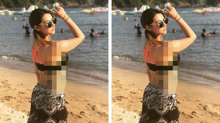Maria Ozawa Liburan ke Pantai Pakai Bikini Two Piece, Foto Cantiknya Bikin Netizen Fokus ke ...