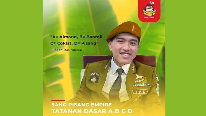 Promosi Sang Pisang, Kaesang Unggah Meme Kocak Pakai Seragam dan Baret ...