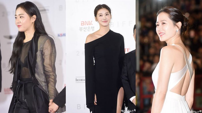 13 Foto Gaun Artis Korea Saat Red Carpet di Pembukaan BIFF 2017! Mana yang Kamu Suka ...