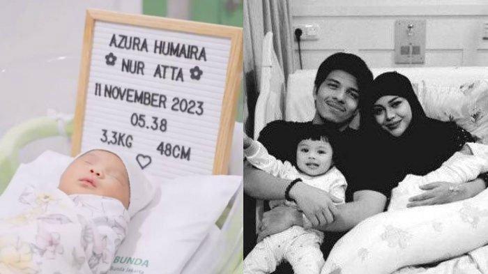 Anak Kedua Lahir di Tanggal Cantik, Atta Jelaskan Arti Nama 'Azzura Humaira Nur Atta', sempat ...