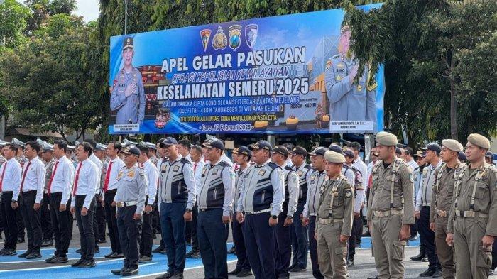 Operasi Keselamatan Semeru 2025 di Kediri, Polisi Sasar 10 Jenis Pelanggaran Lalu Lintas ...